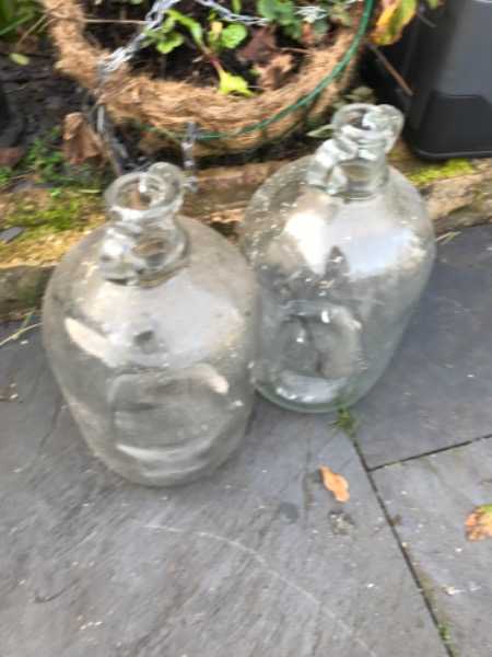 Freecycle: Glass demijohns