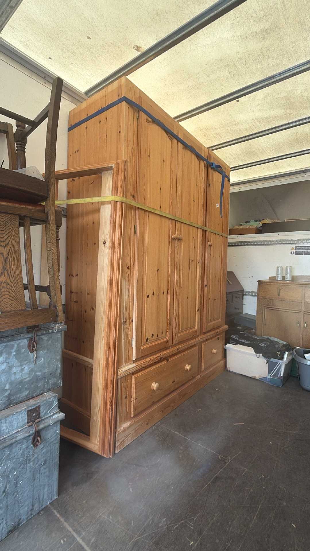 Freecycle: Pine wardrobe